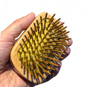 Wooden Bamboo Detangling Brush | Tangle Teezer – Kempii