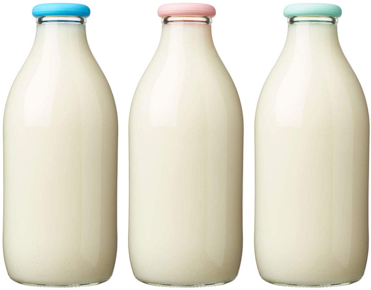 Reusable Milk Bottle Tops (1 Pint Bottles) – Kempii